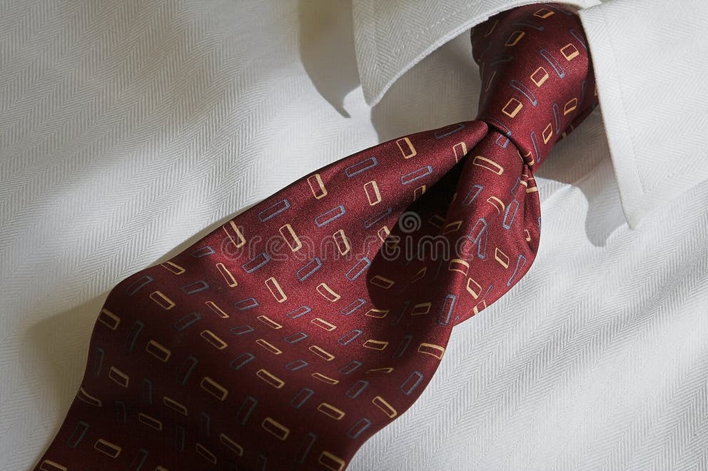 Power tie stock image. Image of dressed, pattern, white - 777511