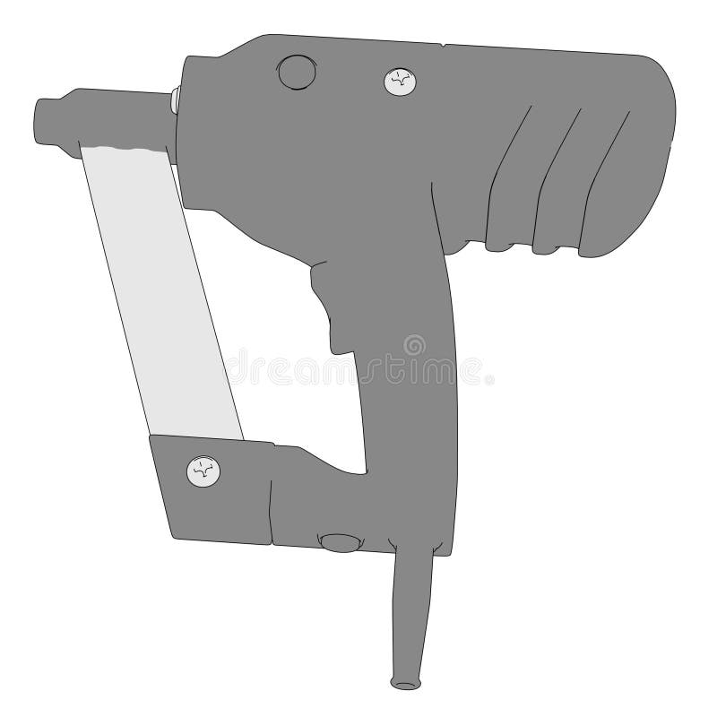 Power tool stock illustration. Illustration of toon, building - 54723360