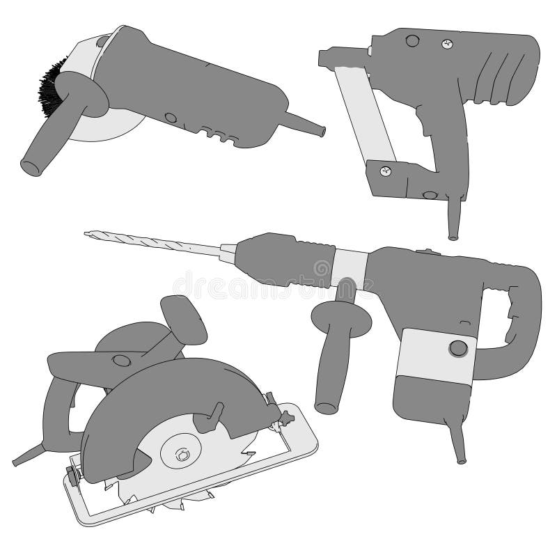Power Tools Stock Illustrations – 15,626 Power Tools Stock ...