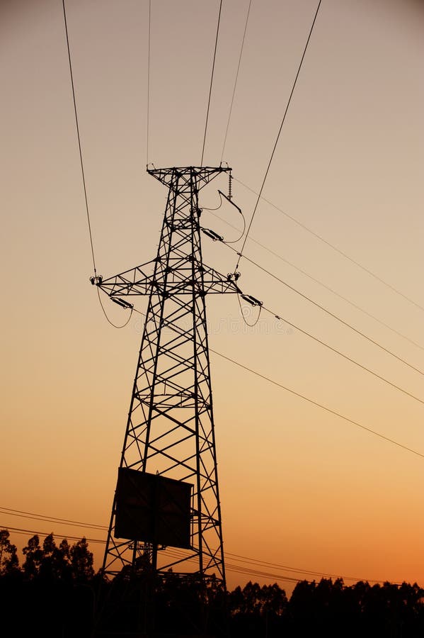 Power tower stock image. Image of environment, energetic - 23020897