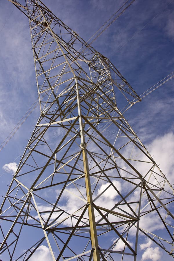 Electrical Power Tower stock image. Image of wires, power - 23939493