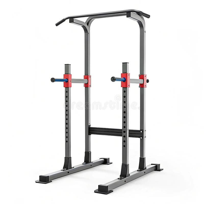 Power Tower for Pull Ups Dips and Push Ups Stock Illustration ...