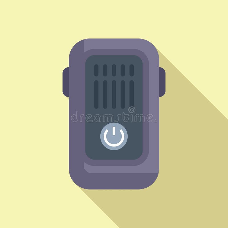 Power on Tracker Icon Flat Vector. Smart Counter Stock Illustration ...