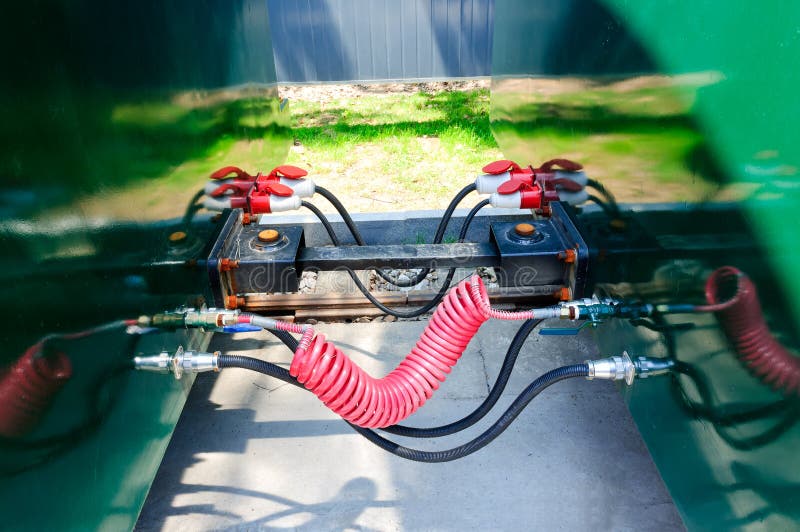 Train car connector stock image. Image of canadian, track - 17227719