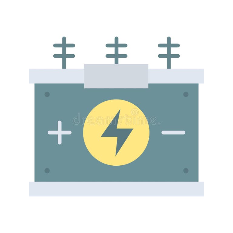 Power Transformer Icon Vector Image. Stock Vector - Illustration of ...