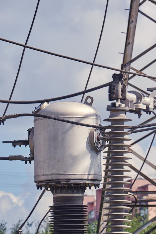 Power Transformer - Outdoor Power Plant Equipment Items Stock Photo ...