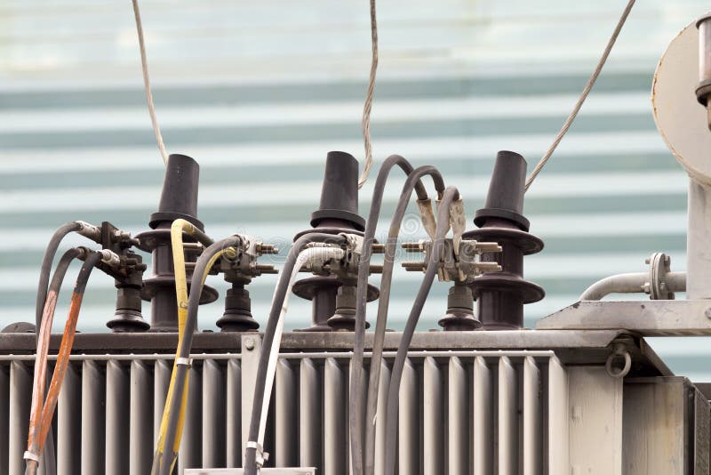 Power transformer stock image. Image of voltage, line - 31263775