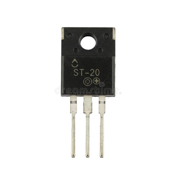 Power Transistor Electronic Component a Semiconductor Device for ...