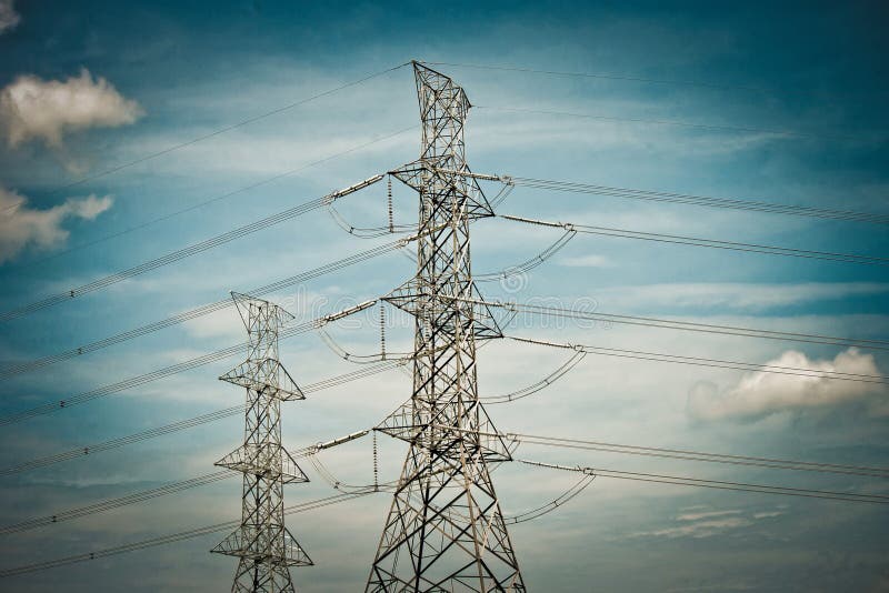 Power Transmission Line stock photo. Image of line, energy - 56198254