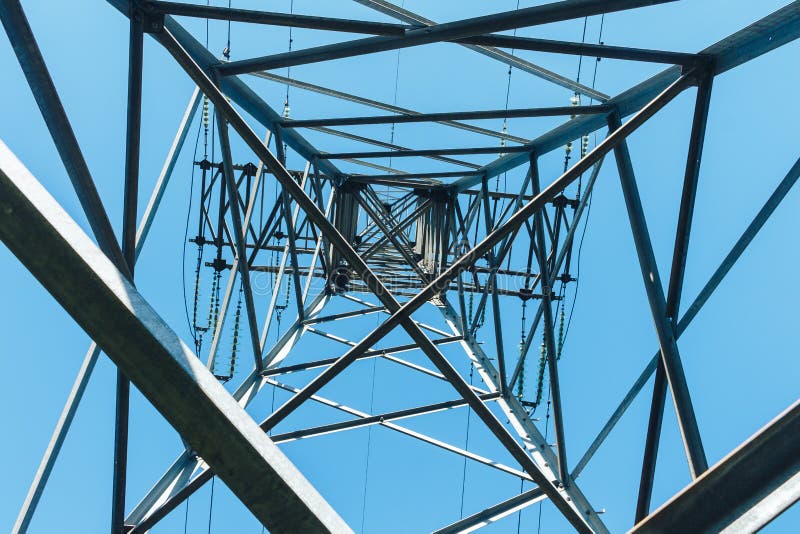 Power transmission line stock photo. Image of engineering - 104970714