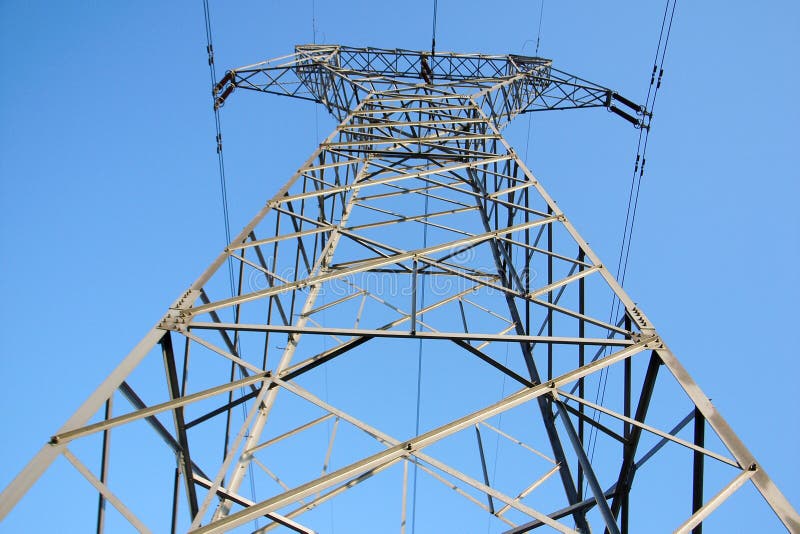 Power transmission tower stock photo. Image of electrical - 4538552