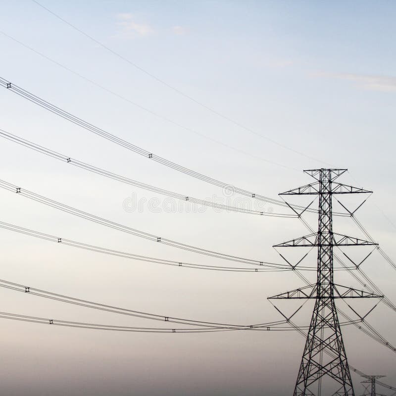 Power transmission tower stock photo. Image of line, structure - 34946866