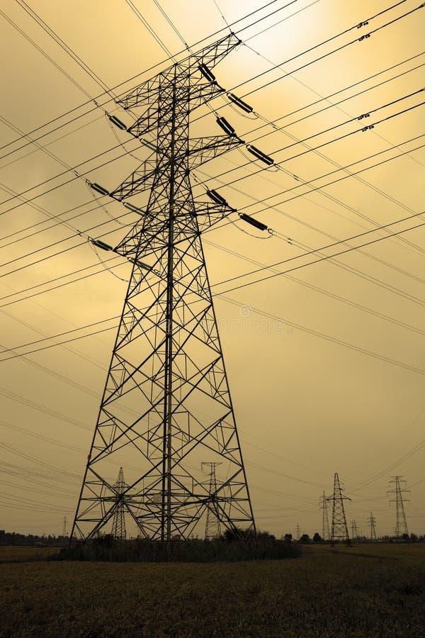 Power transmission stock image. Image of wires, transmission - 33864861