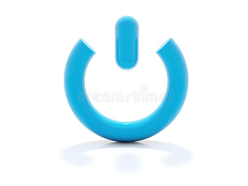 Power turn on icon stock illustration. Illustration of switch - 8262422