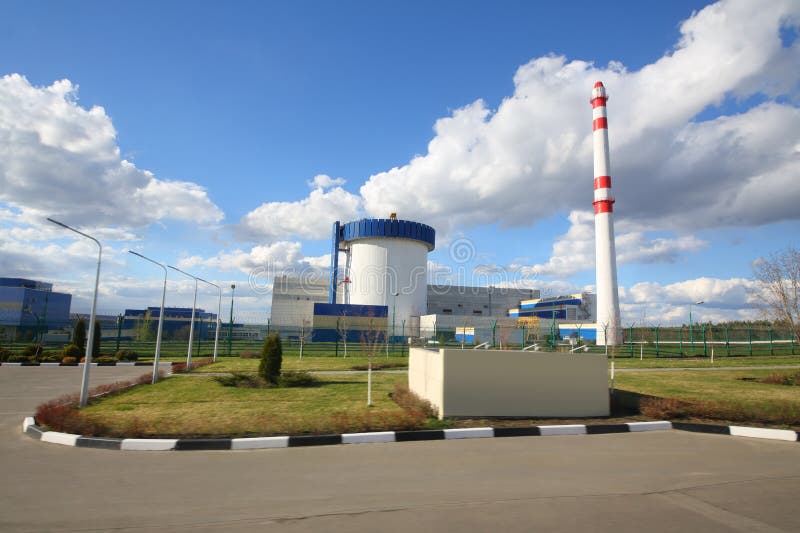 The Power Unit of the Nuclear Power Stock Image - Image of energy ...