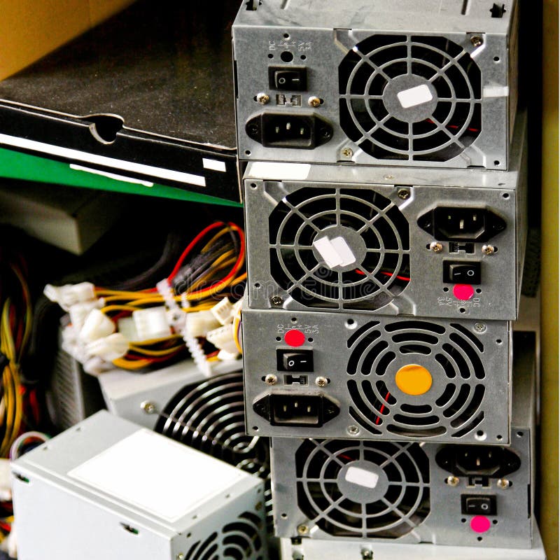 Power units stock image. Image of tower, equipment, computers - 15684613