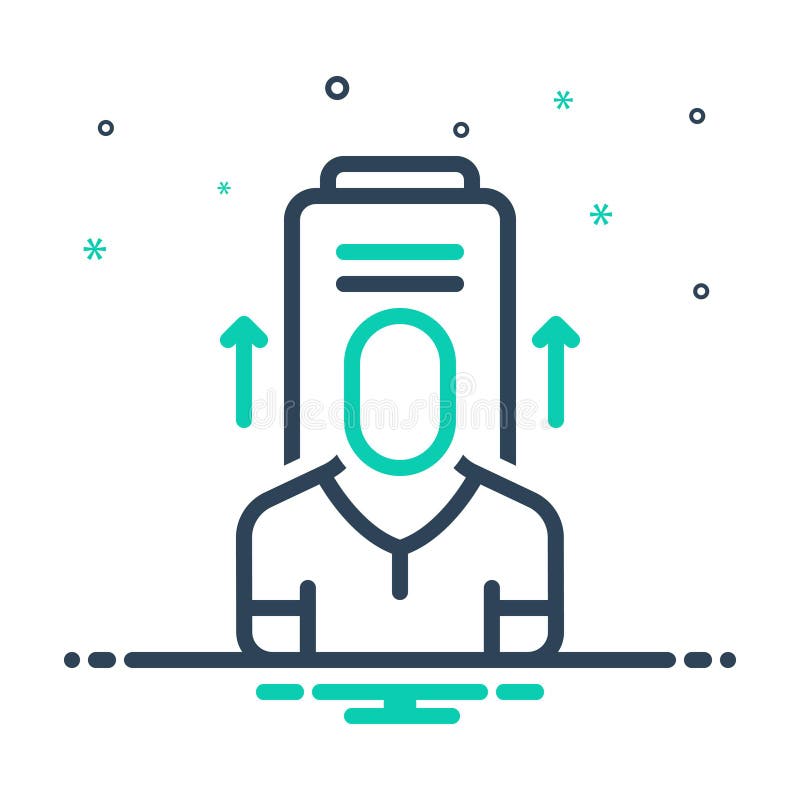 Mix Icon for Power Up, Power and Energy Stock Illustration ...