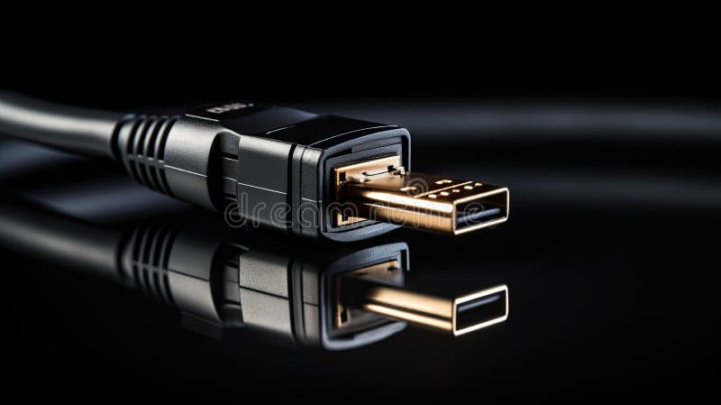 Power usb cable stock illustration. Illustration of cable - 313780991