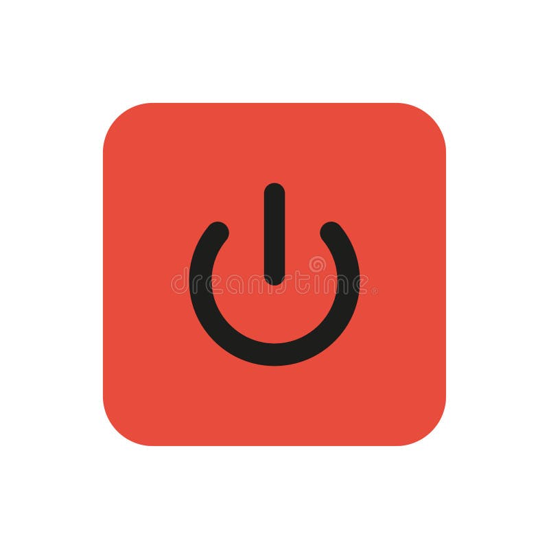 Power vector icon stock vector. Illustration of energy - 83737957