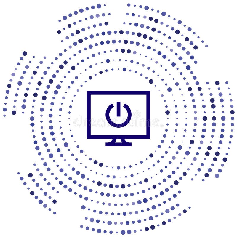 Power Vector Icon. Power Editable Stroke. Power Linear Symbol for Use ...