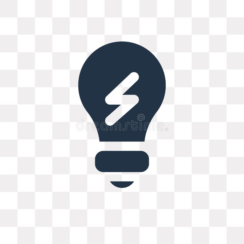 Power Vector Icon Isolated on Transparent Background, Power Tra Stock ...