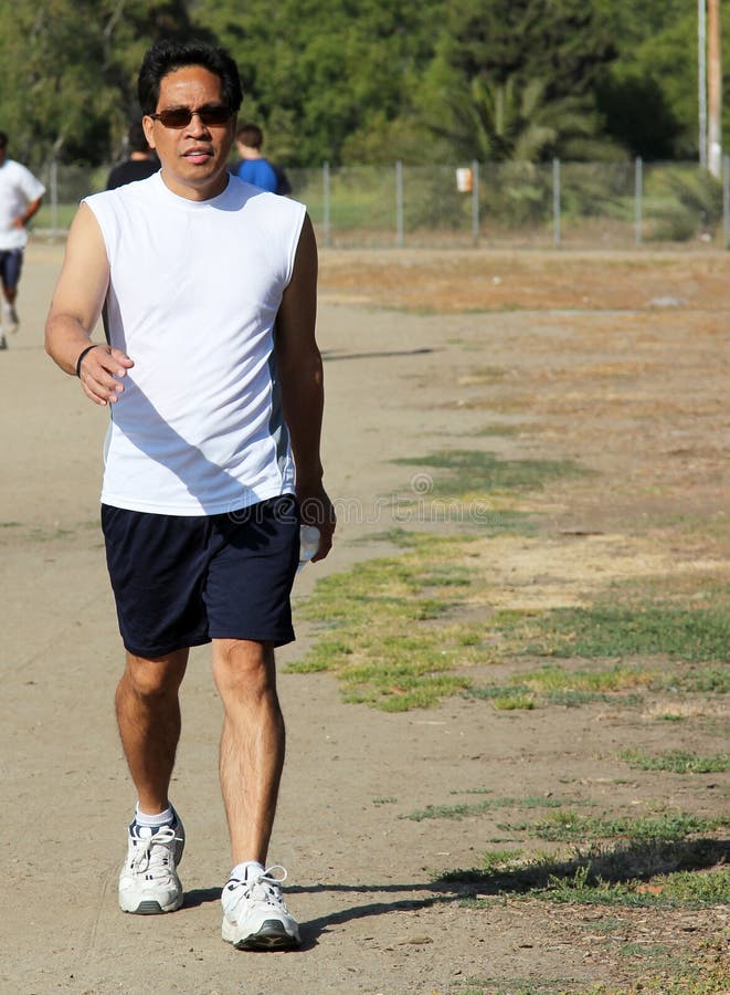 Power Walking stock image. Image of middle, sweat, fitness - 14666835