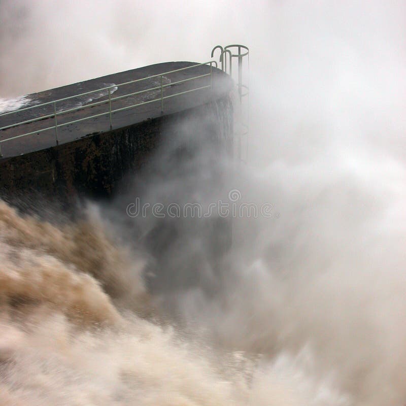 Power of water stock photo. Image of river, floodwater - 8140758