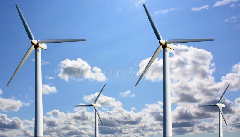 Power wind station stock image. Image of development, industry - 6439155