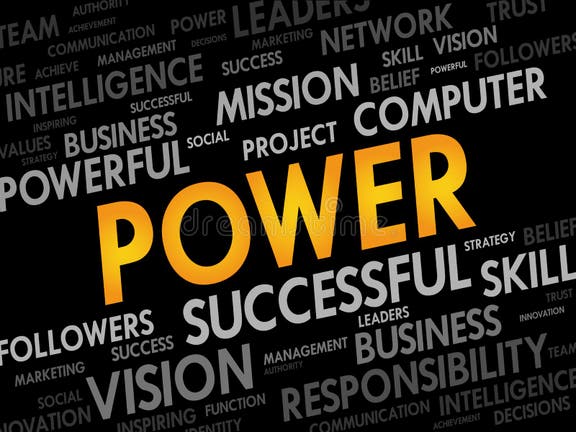 POWER word cloud stock illustration. Illustration of innovative - 199949827