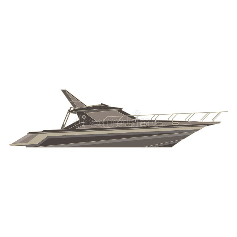 Speed Boat Side View Stock Illustrations – 340 Speed Boat Side View ...