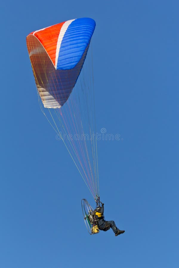 Powered parachute stock image. Image of danger, clear - 33342413