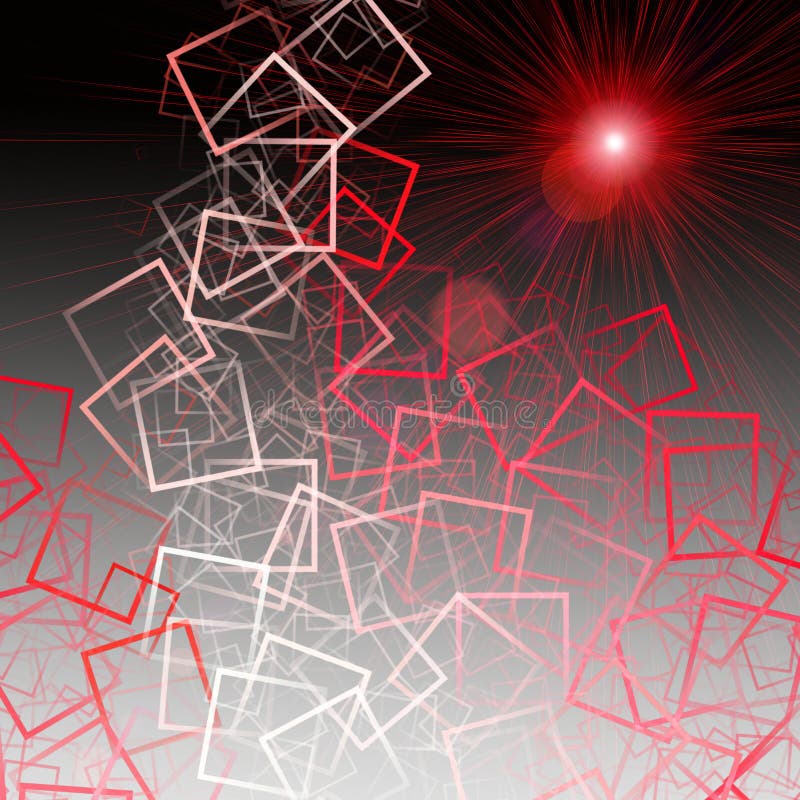 Powerful Abstract Square Background Design Illustration Stock ...