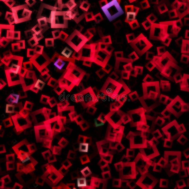 Powerful Abstract Square Design Stock Illustration - Illustration of ...