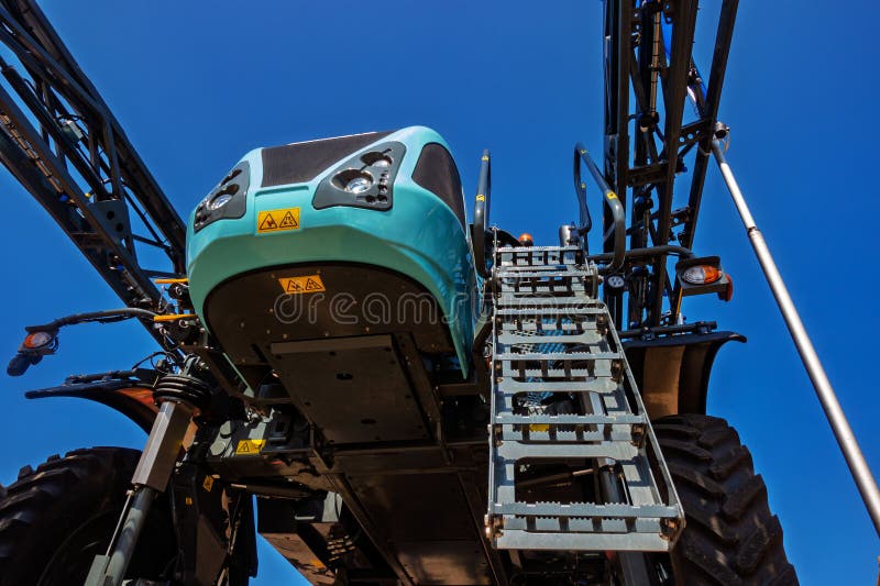 Spray Nozzle Tractor Blue Yellow Stock Photos - Free & Royalty-Free ...