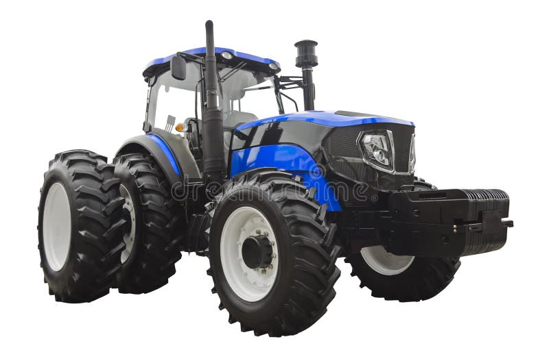 Powerful Agricultural Tractor Stock Image - Image of efficiency ...