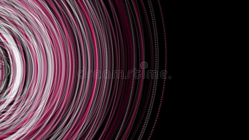 Powerful Animation with Particle Object in Motion, 4096x2304 Loop 4K ...