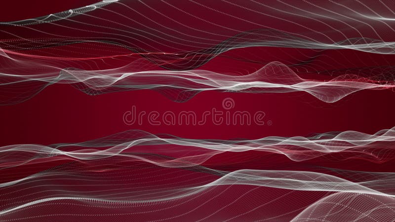 Powerful Animation with Particle Wave Object in Slow Motion, 4096x2304 ...