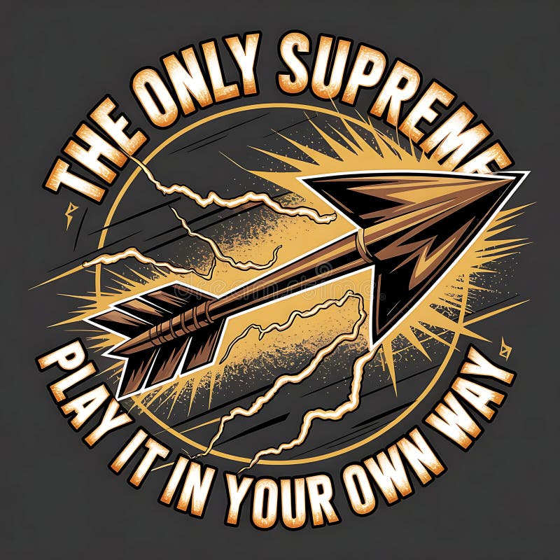 A Powerful Arrow Target Forward Stock Vector - Illustration of ...