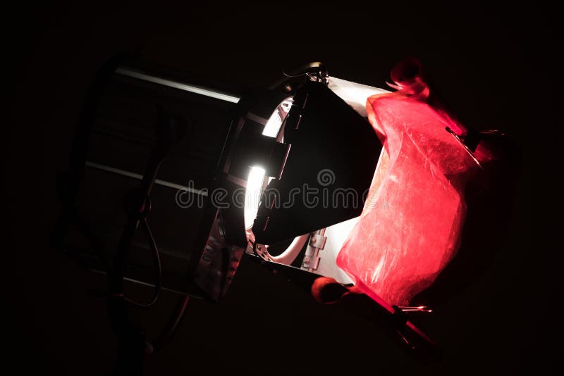 Powerful Artificial Light with Shutters for Work in a Film Studio or ...