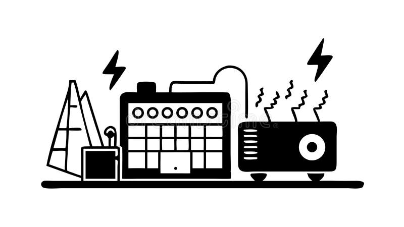 Electrical Signal Output Stock Illustrations – 254 Electrical Signal ...