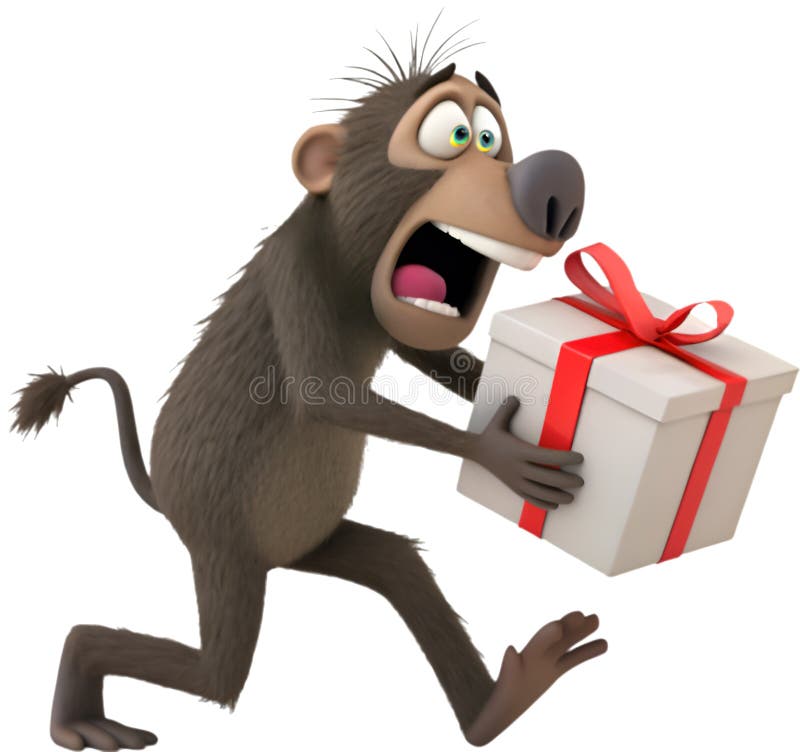 Powerful Baboon Showcasing Intelligence, Agility, and Striking Facial ...