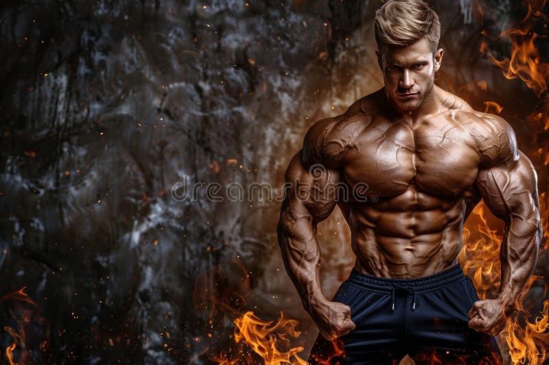 Ripped Muscles Stock Illustrations – 146 Ripped Muscles Stock ...