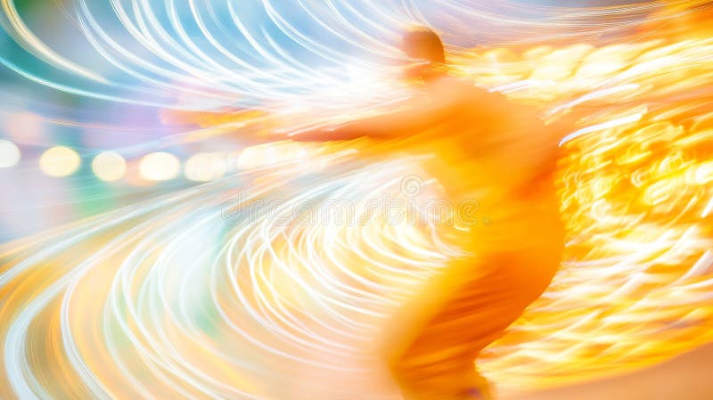 Powerful Breakdancing Moves in Abstract Blurred Motion with Colors ...