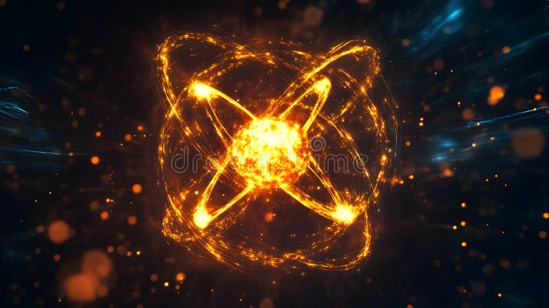 Atomic Energy Release during Nuclear Fission Eruption with Glowing ...