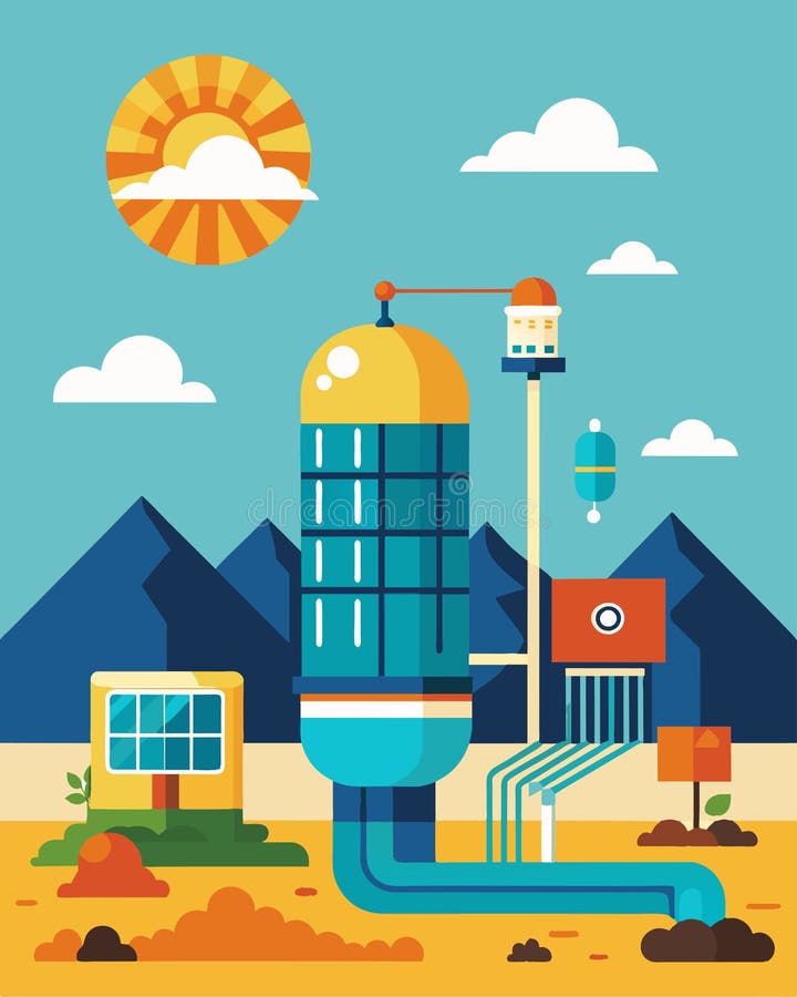 Purifies Seawater Stock Illustrations – 1 Purifies Seawater Stock ...