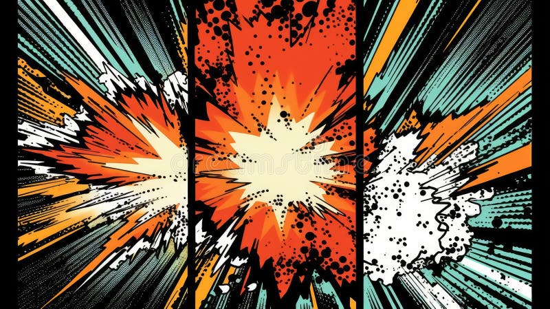 Comic Book Action Background Stock Illustrations – 6,451 Comic Book ...