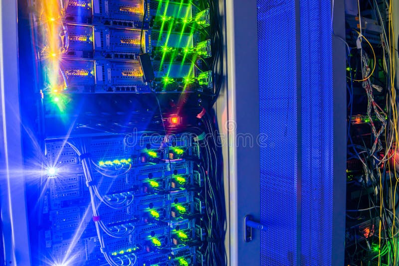 The Network Equipment of the ISP is Located in the Data Center. Many ...