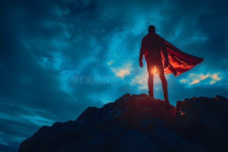 A Powerful, Confident Person, Standing Tall and Proud, Radiating ...