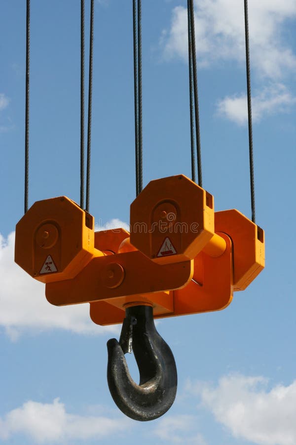 Crane hook stock photo. Image of aluminum, dirt, industry - 26916578