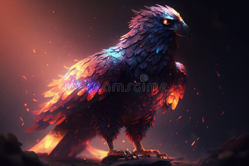 Eagle Wing Flames Stock Illustrations – 420 Eagle Wing Flames Stock ...
